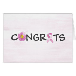 Breast Cancer Survivor Congratulations | Zazzle