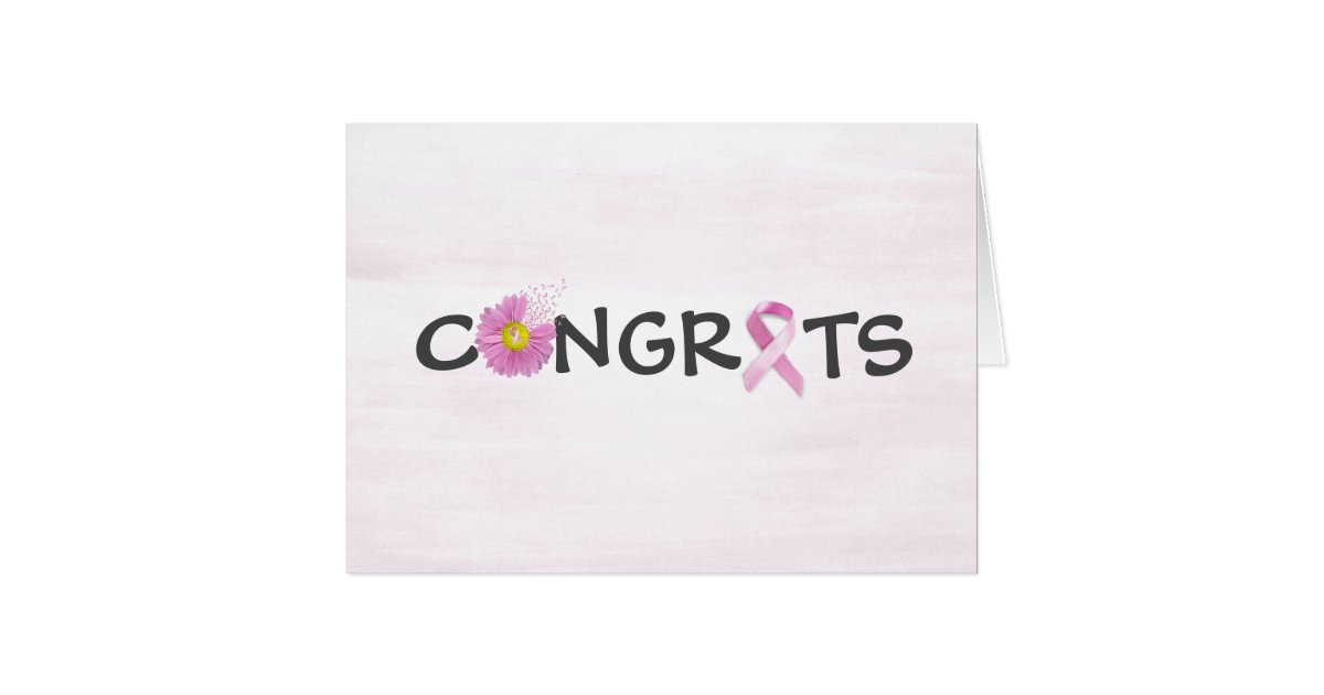 Breast Cancer Survivor Congratulations | Zazzle