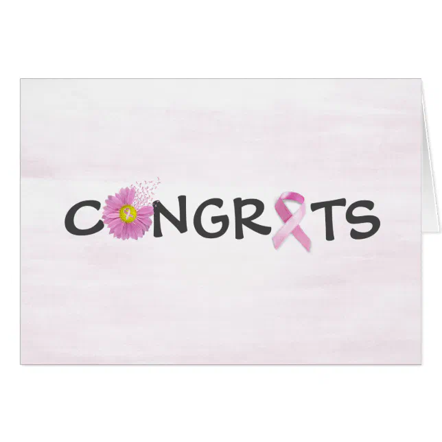 Breast Cancer Survivor Congratulations | Zazzle