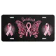 Breast Cancer Survivor License Plate | Zazzle