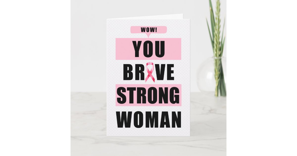 Breast Cancer Survivor Remission Congratulations Card | Zazzle
