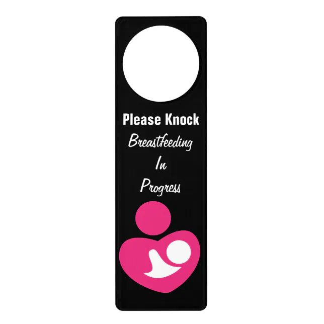 Breastfeeding Door Hanger | Zazzle
