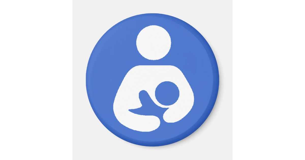 Breastfeeding International Symbol Magnet | Zazzle