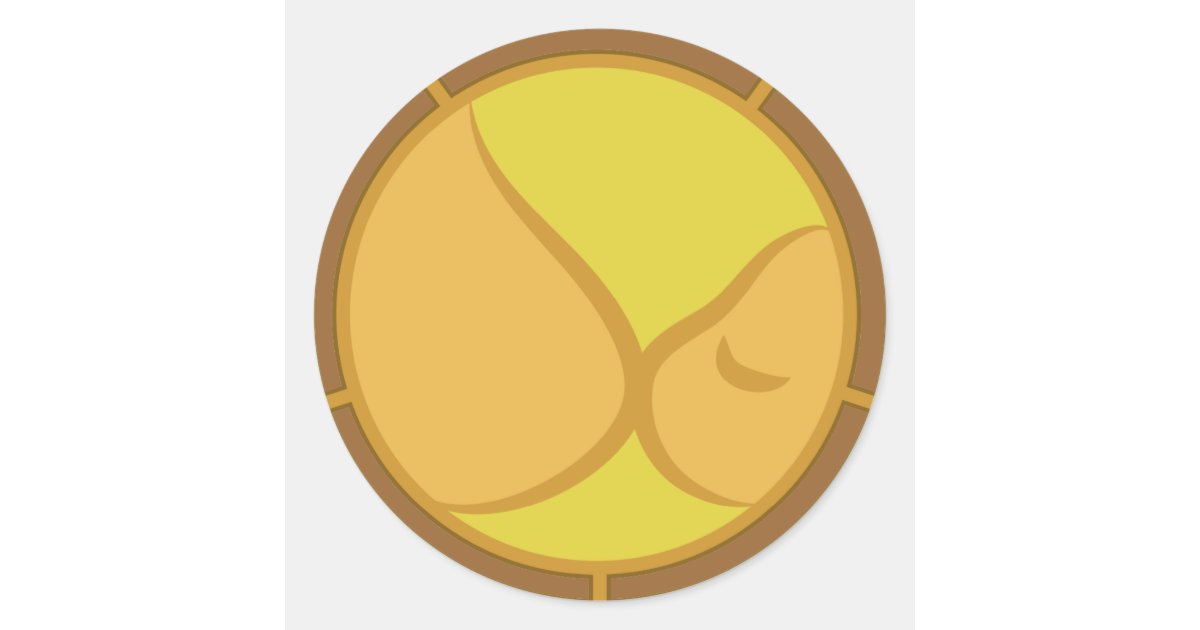 Breastfeeding Symbol Classic Round Sticker | Zazzle