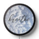 Breathe Handwritten Script over Clouds On Blue Sky LED Sign | Zazzle