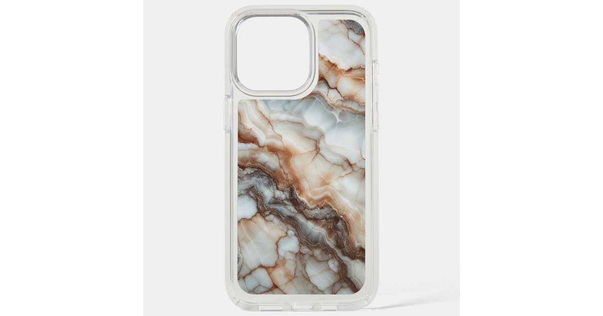 Breccia Marble Elegance: Earthy and Natural Tones Speck iPhone Case ...