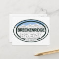 BRECK - Breckenridge Colorado Rocky Mountains Postcard | Zazzle