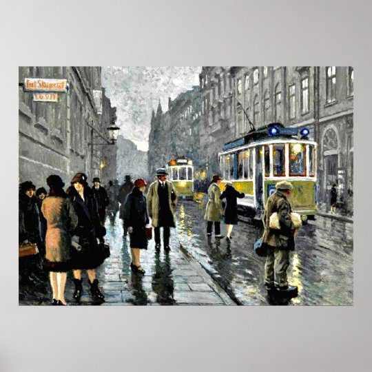 Bredgade, Copenhagen Poster | Zazzle.com