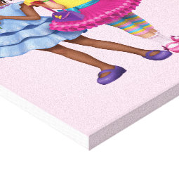 Bree James & Fancy Nancy Canvas Print | Zazzle