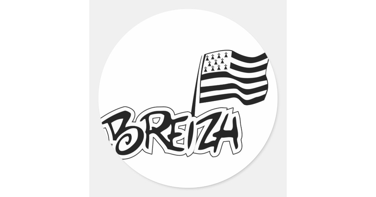 Breizh Classic Round Sticker | Zazzle