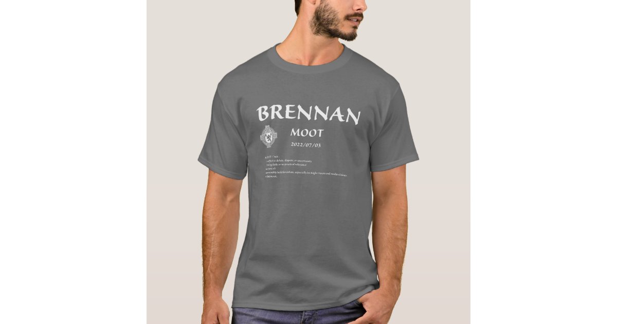 Brennan Moot version 3A T-Shirt | Zazzle