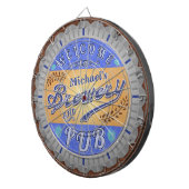 Brewery Pub Personalized Beer Bottle Cap Dart Board | Zazzle