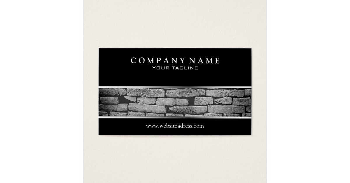 Brick Business Card | Zazzle.com