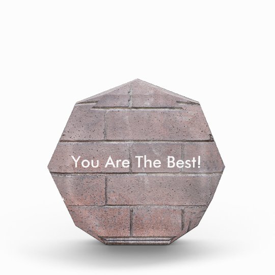 Brick Wall Award | Zazzle.com