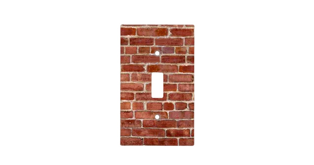 Brick Wall Light Switch Cover Plate | Zazzle
