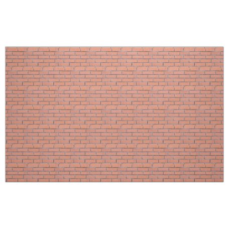 Tiled Brick Wall Urban Texture Pattern Fabric | Zazzle