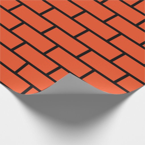 Brick Wall Wrapping Paper | Zazzle