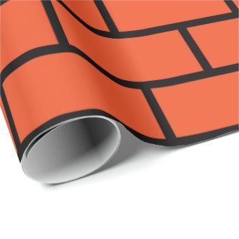 Brick Wall Wrapping Paper | Zazzle