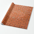 Brick Wall Wrapping Paper | Zazzle