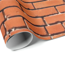 Brick Wall Wrapping Paper | Zazzle