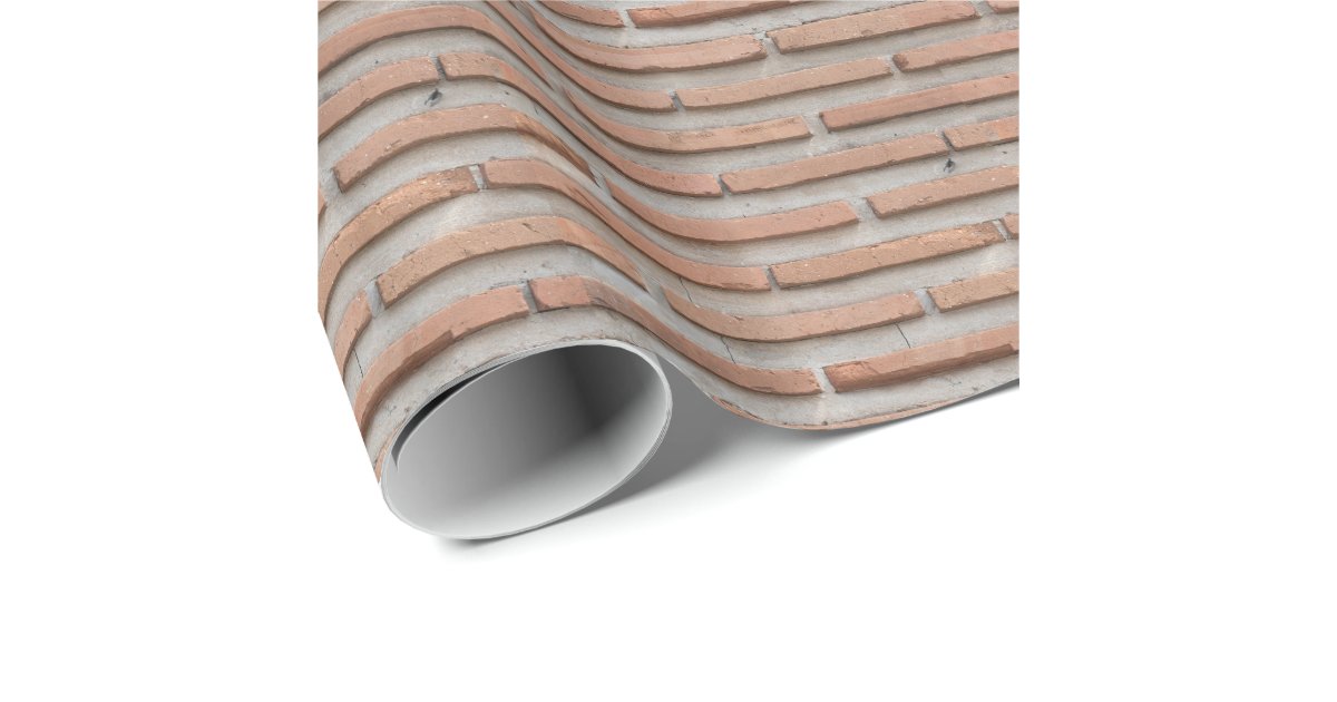 Brick wall wrapping paper | Zazzle