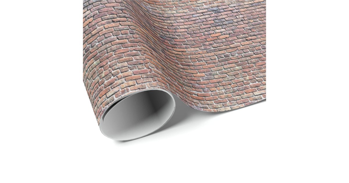 Brick Wall Wrapping Paper | Zazzle