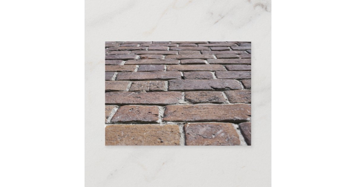 BRICKS WALL BUSINESS CARD | Zazzle
