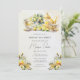 Bridal Lemon Tea Party Vintage Invitation | Zazzle