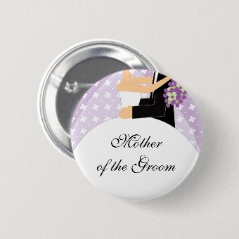 Bridal Party Mother of the Bride Button / Pin | Zazzle