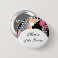 Bridal Party Mother of the Bride Button / Pin | Zazzle