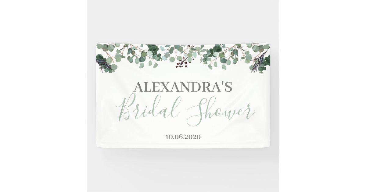 Bridal Shower Banner | Zazzle