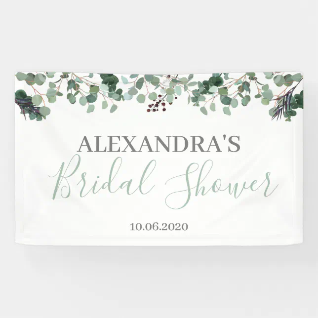 Bridal Shower Banner | Zazzle