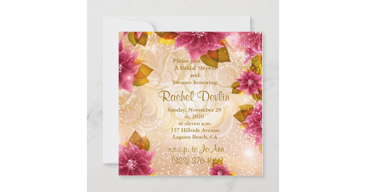 Bridal Shower Invitation Zazzle
