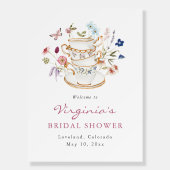 Bridal Tea Welcome Sign | Zazzle