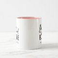Bride and Boujee Bachelorette Bride To Be Two-Tone Coffee Mug | Zazzle