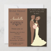 Bride And Groom Bridal Shower Invitation | Zazzle