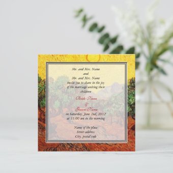 bride and groom's parents wedding invitation | Zazzle