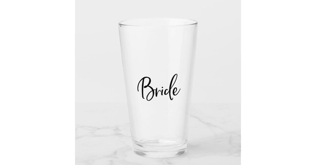 Bride Glass | Zazzle
