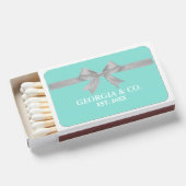 BRIDE Touch Of Silver Birthday Shower Party Matchboxes | Zazzle