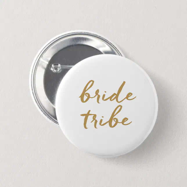 Bride Tribe Buttons | Bachelorette Party Favor | Zazzle