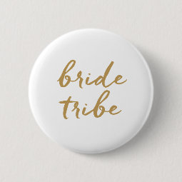 Bride Tribe Buttons | Bachelorette Party Favor | Zazzle