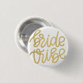 Bride Tribe Wedding Button | Zazzle