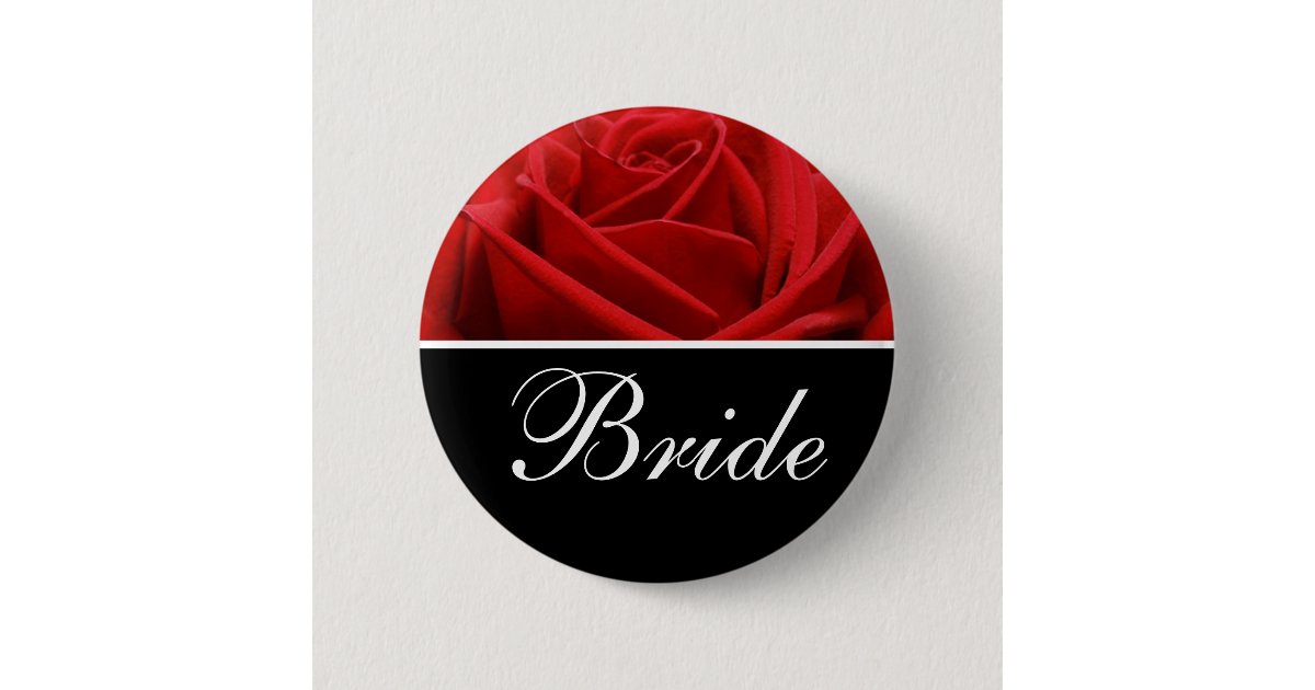 Bride Wedding Designation Pins | Zazzle