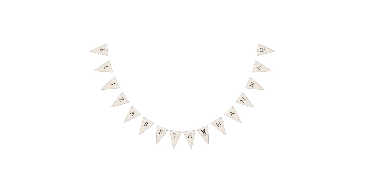 Brides Happy Engagement Bunting Flags | Zazzle