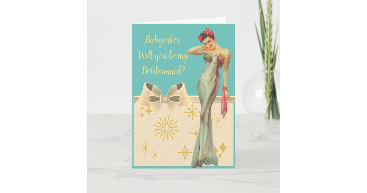 Bridesmaid Invitation | Zazzle