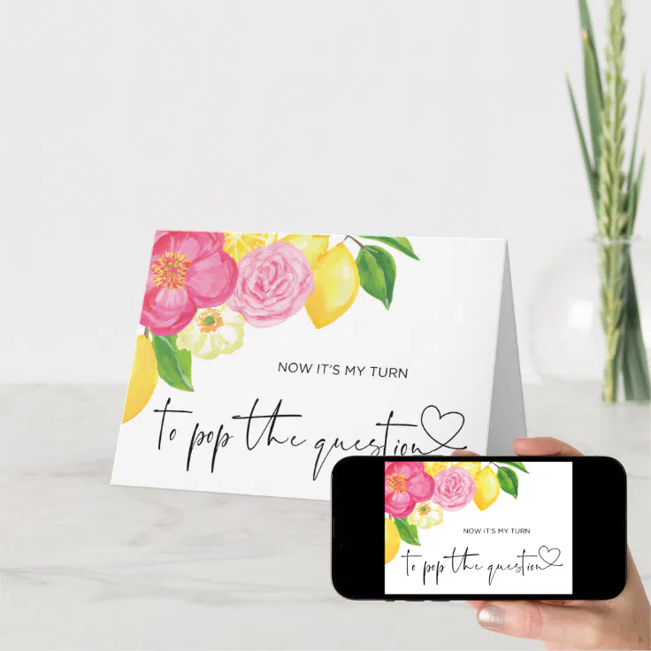 Bridesmaid Request Pop the Question Proposal Card | Zazzle