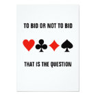 Happy Birthday Bridge Player Four Card Suits | Zazzle.com