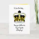 Bridge Player's Birthday-Feel Like King of Spades Card | Zazzle