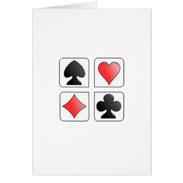 Bridge Players Card | Zazzle