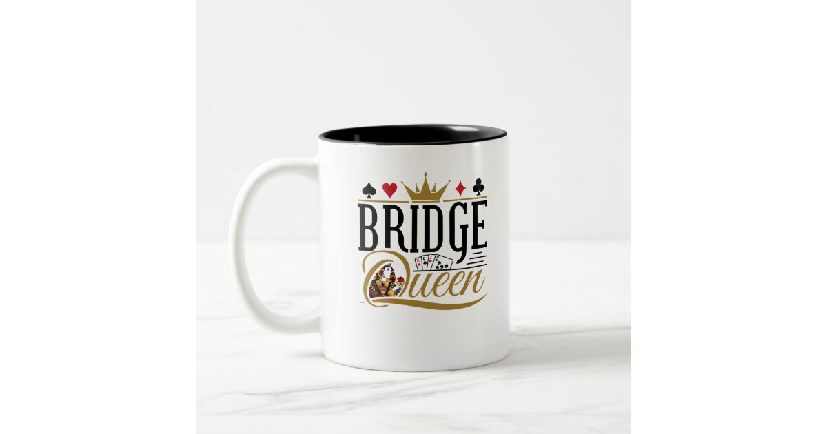 Bridge Queen Two-Tone Coffee Mug | Zazzle